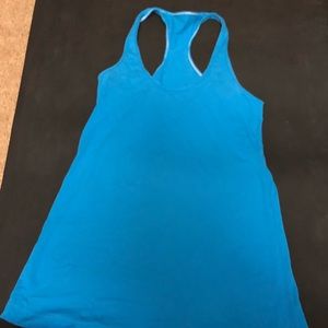 lululemon athletica | Tops | Blue Lululemon Cool Racerback | Poshmark